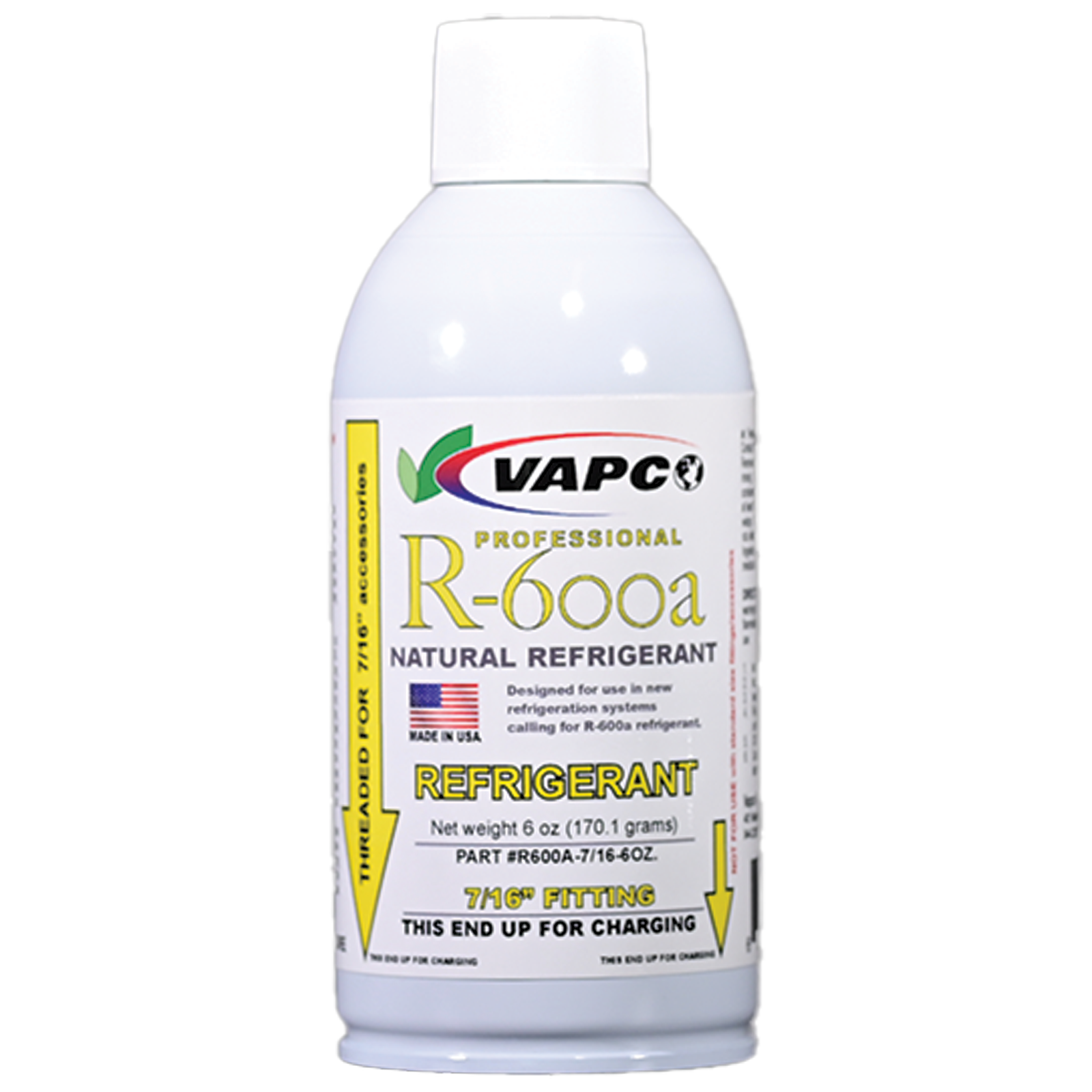 Professional R-290 Refrigerant 7/16″ Fitting – vapcosolutions